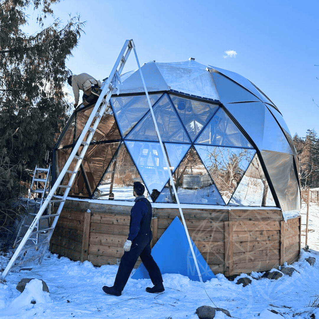 Aluminum Roof Upgrade Kit for Domes – Weatherproof Forever