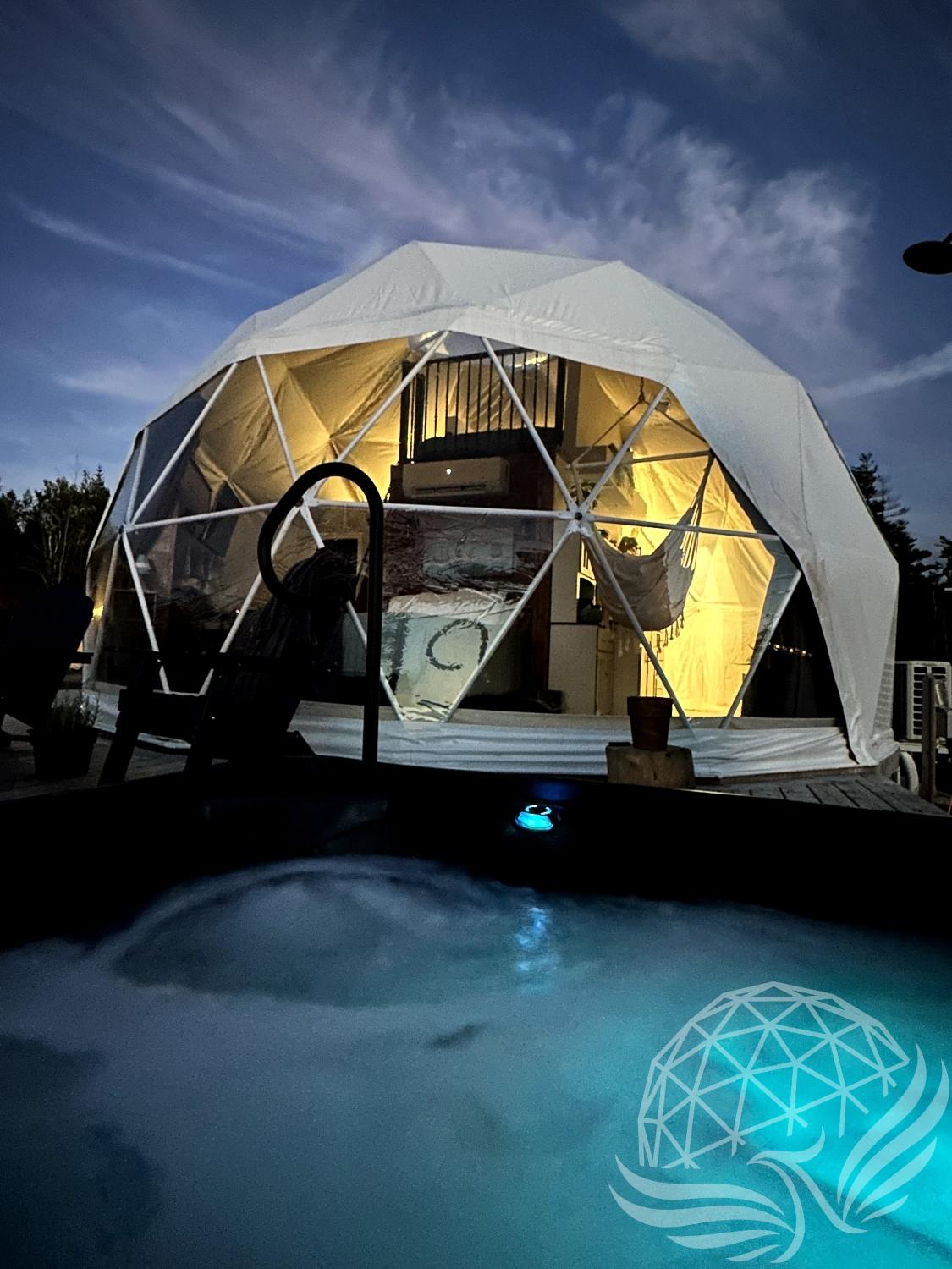 7m Glamping Dome | Phoenix Domes