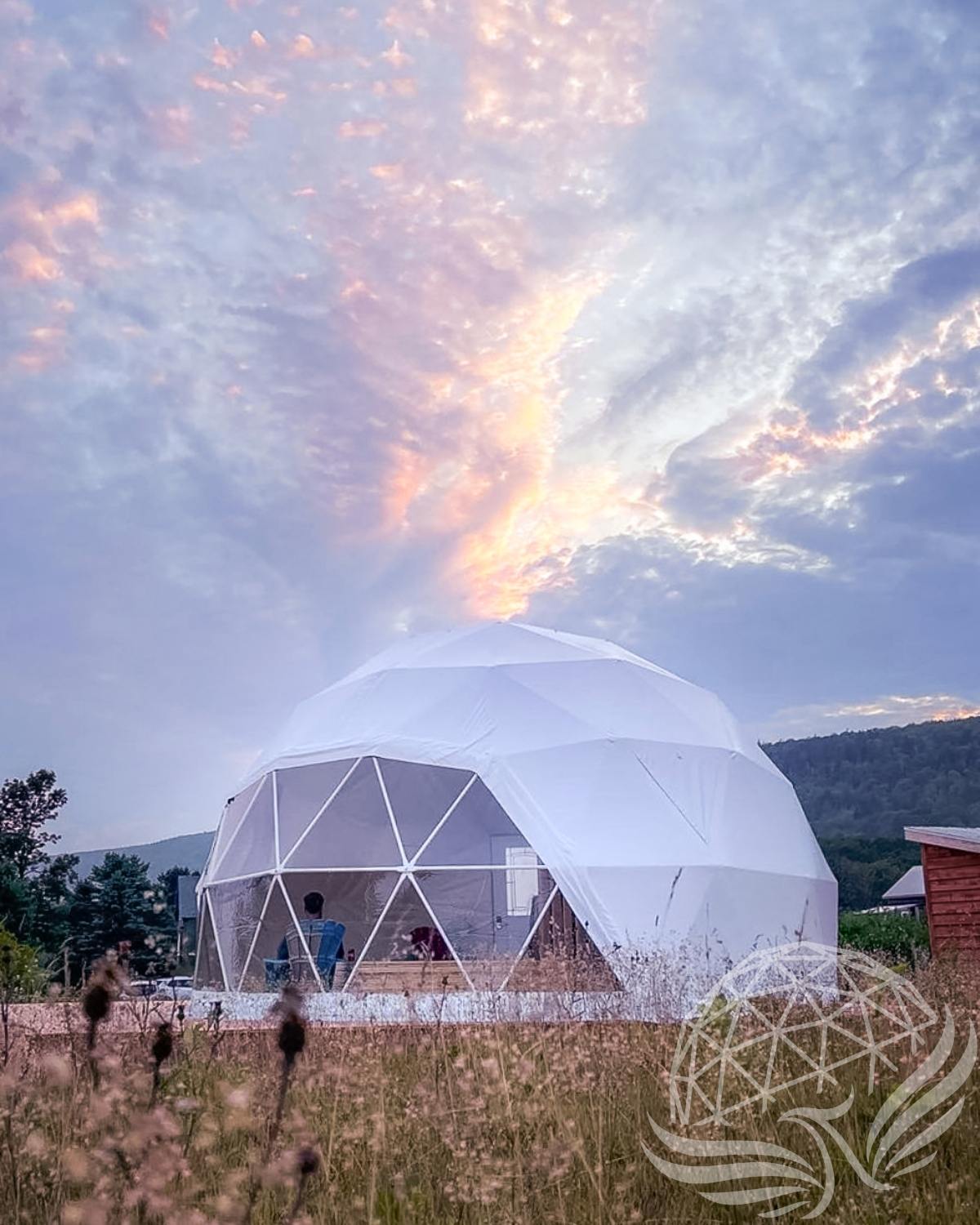 7m Glamping Dome | Phoenix Domes