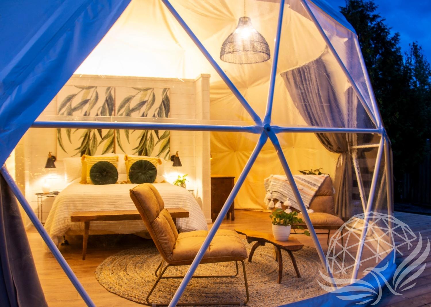 7m Glamping Dome | Phoenix Domes
