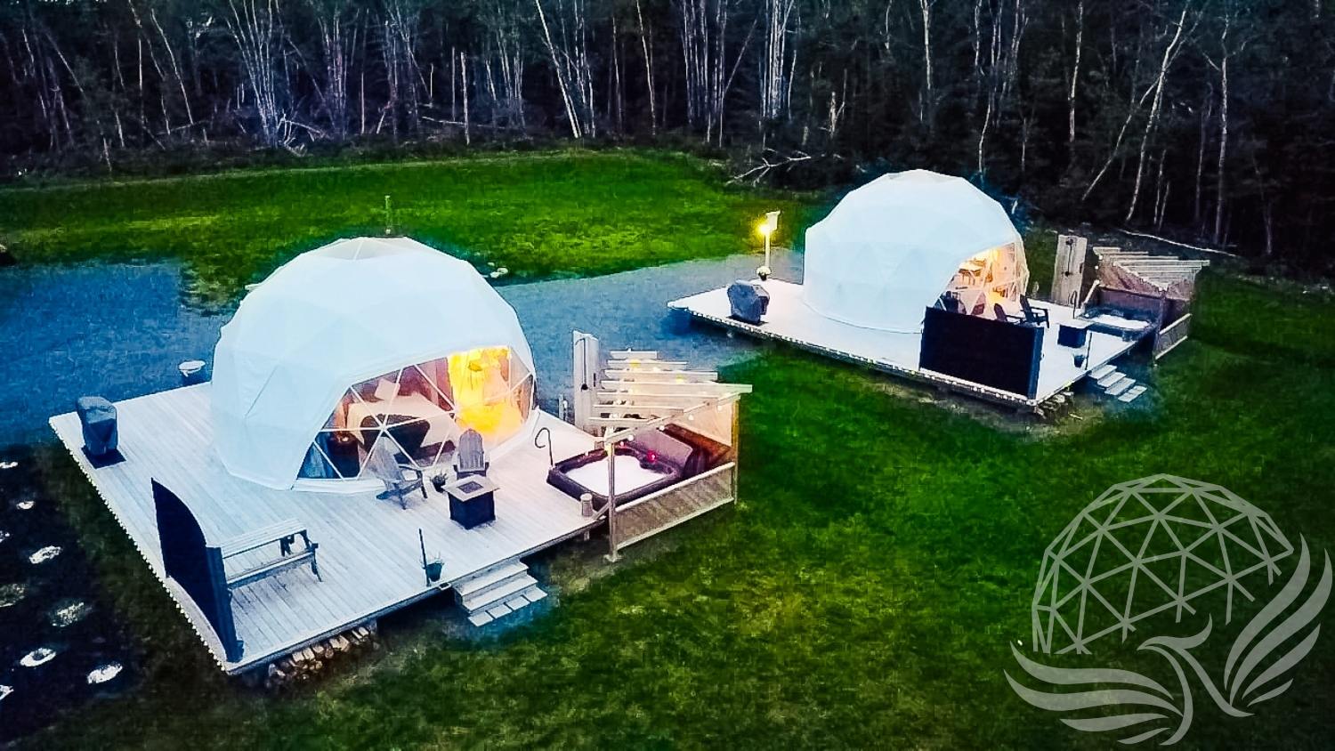 7m Glamping Dome | Phoenix Domes