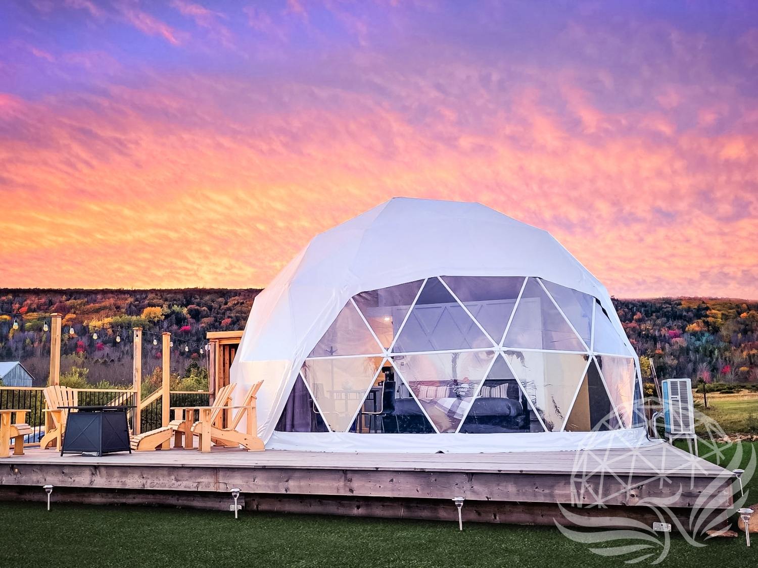 7m Glamping Dome | Phoenix Domes