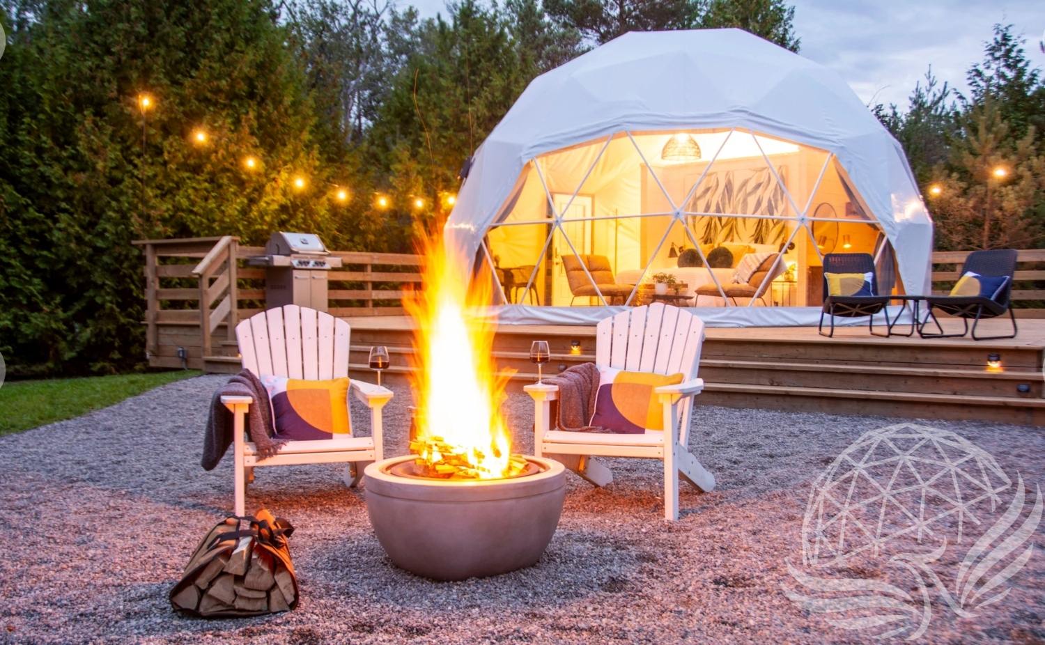 Phoenix Domes | 4-Season Glamping Domes
