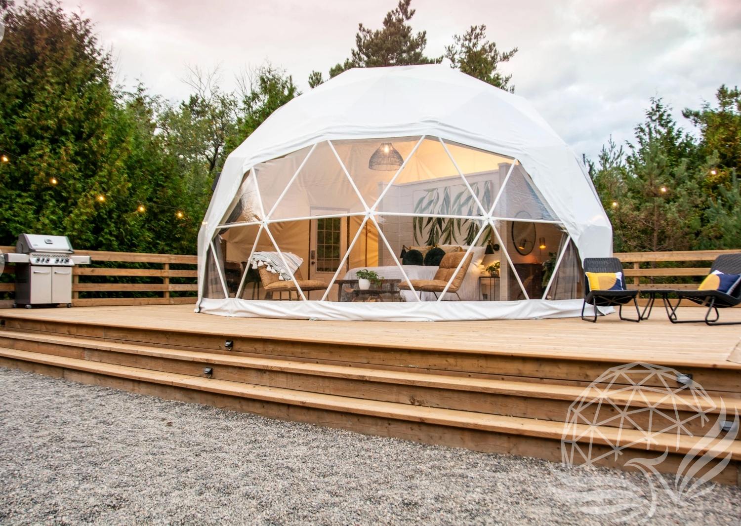 7m / 23ft Geodesic Domes | Phoenix Domes