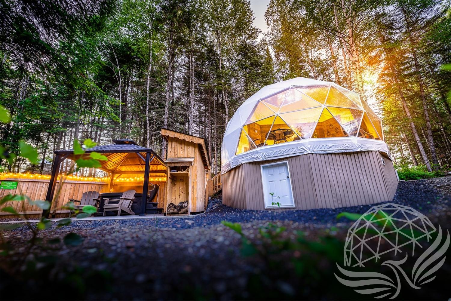 7m / 23ft Geodesic Domes | Phoenix Domes