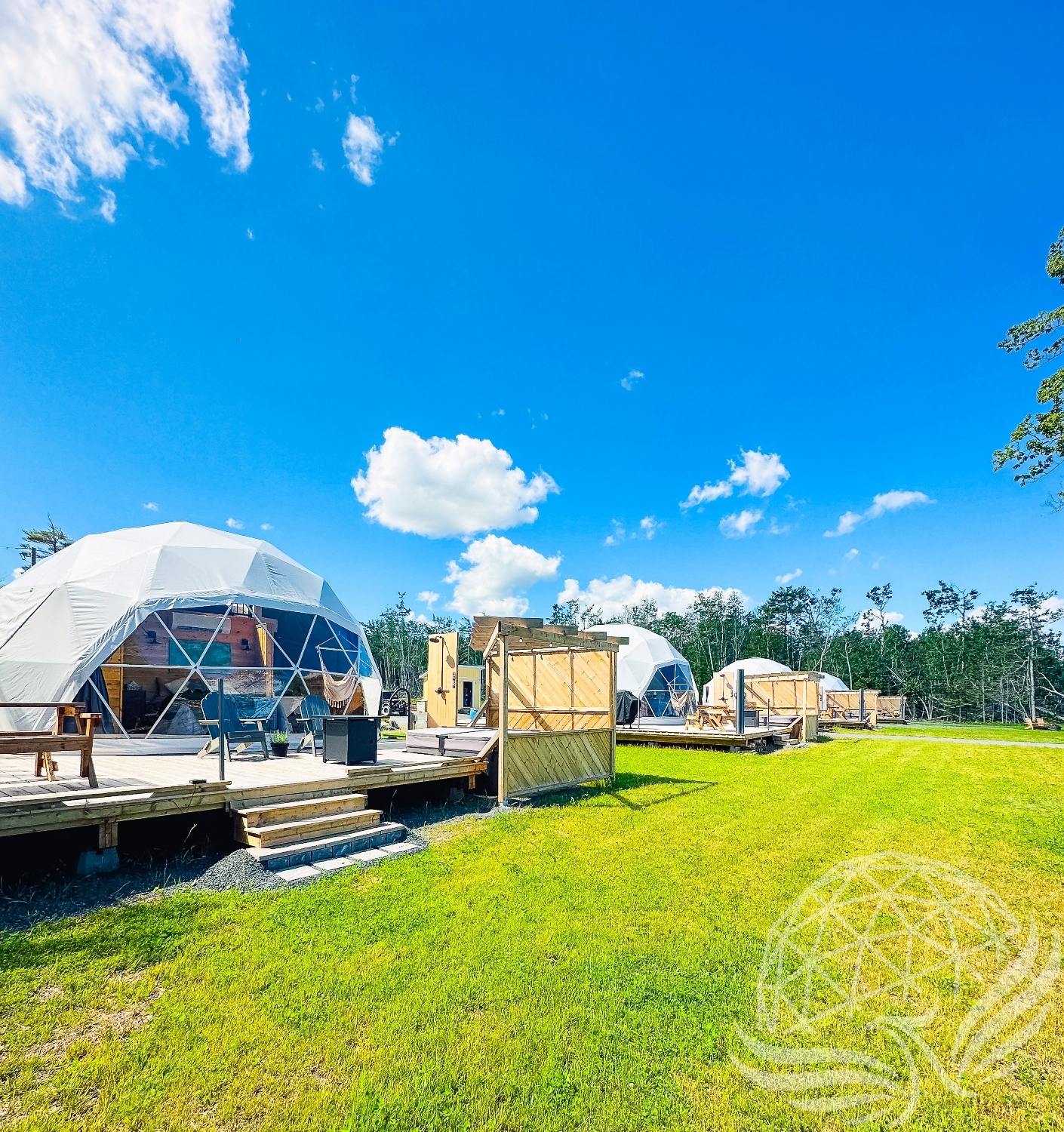 7m Glamping Dome | Phoenix Domes