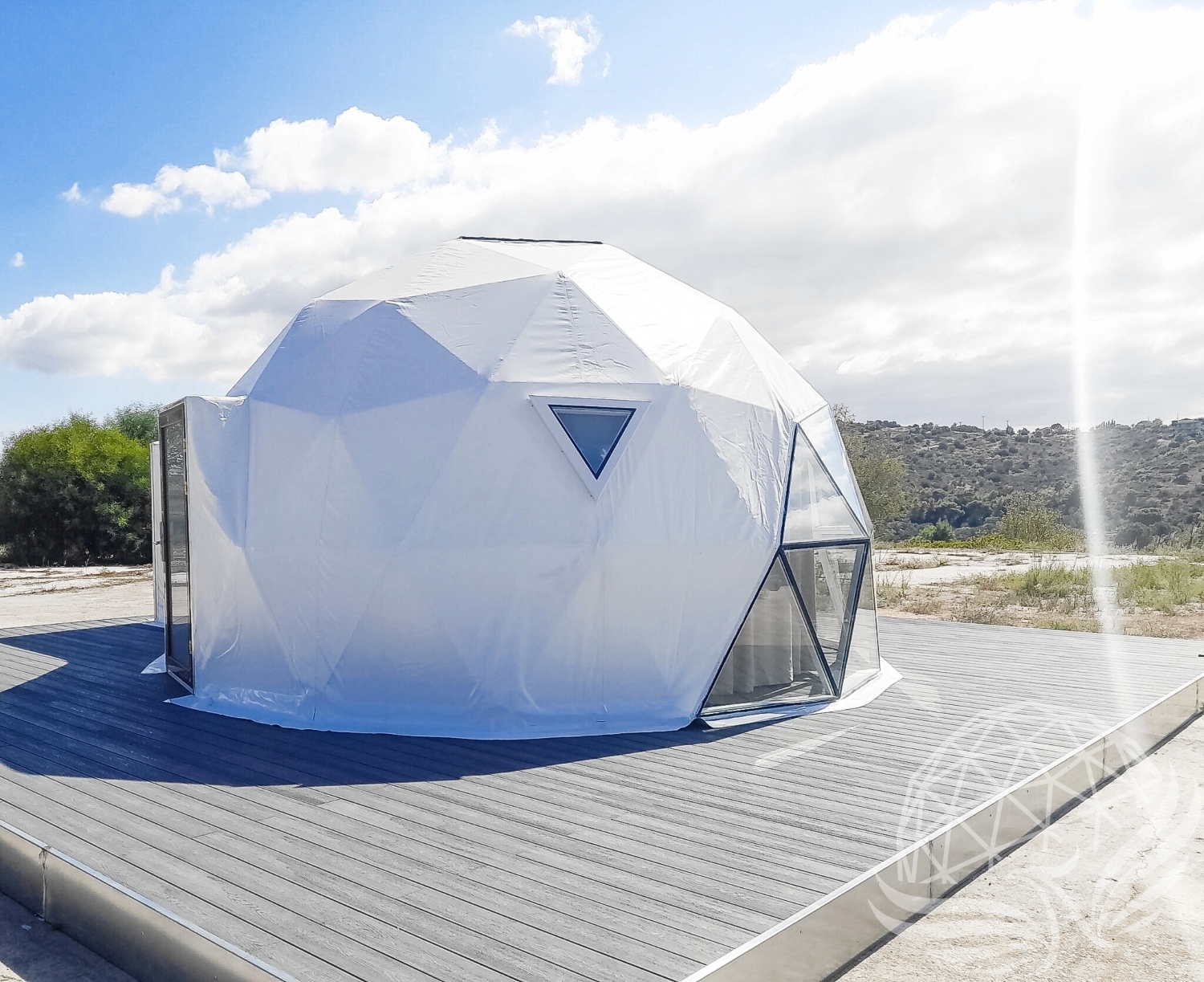 Hybrid Glass/PVC Domes | Phoenix Domes