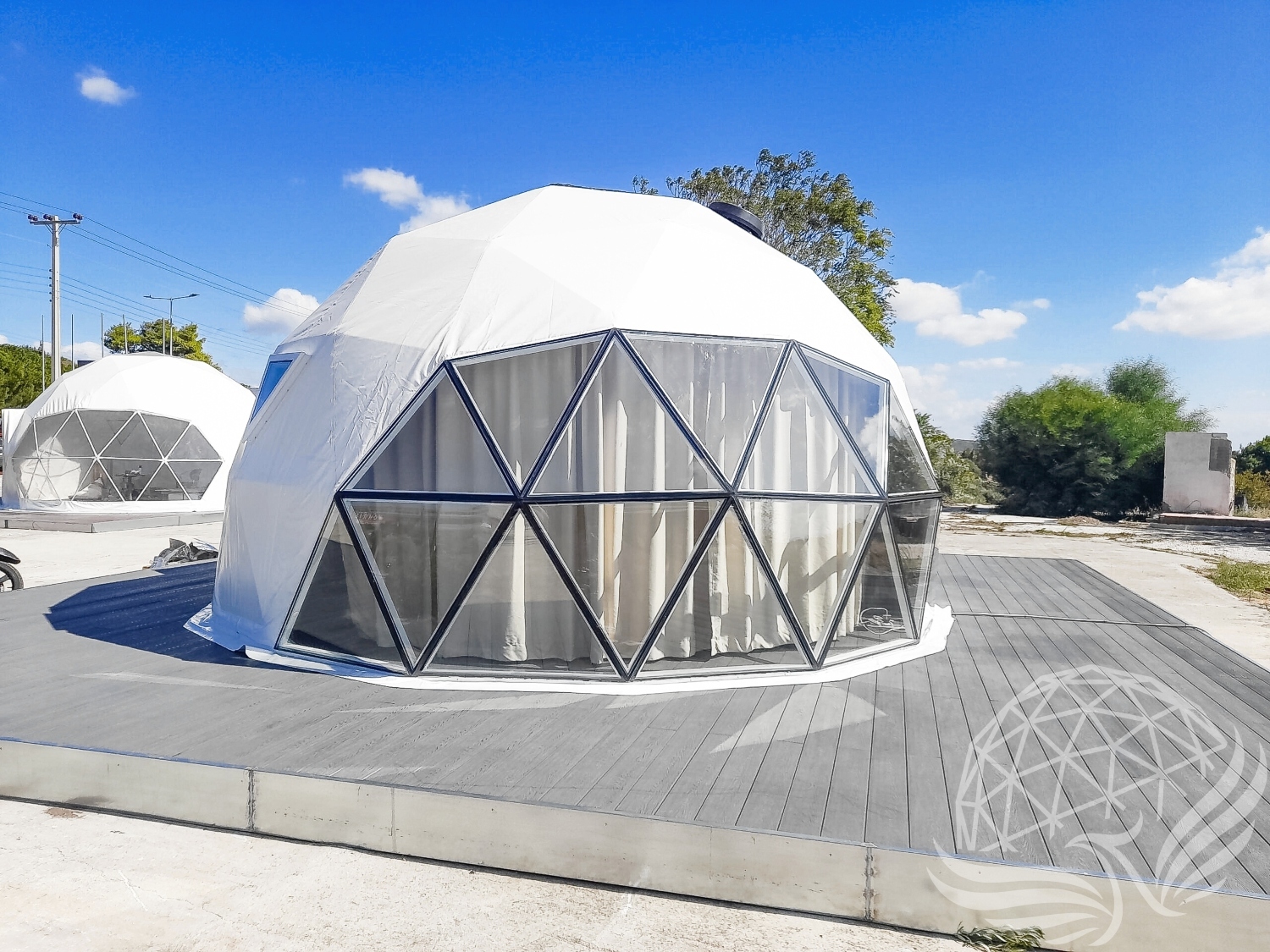 Hybrid PVC/Glass Domes Gallery | Phoenix Domes