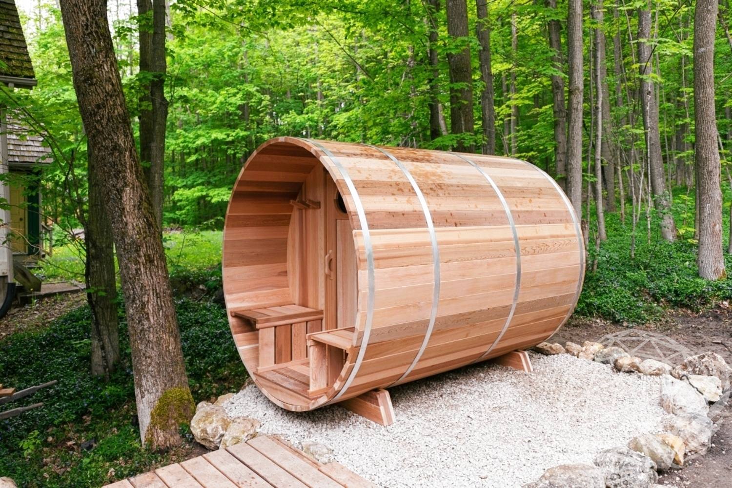Cedar Sauna Gallery | Phoenix Domes