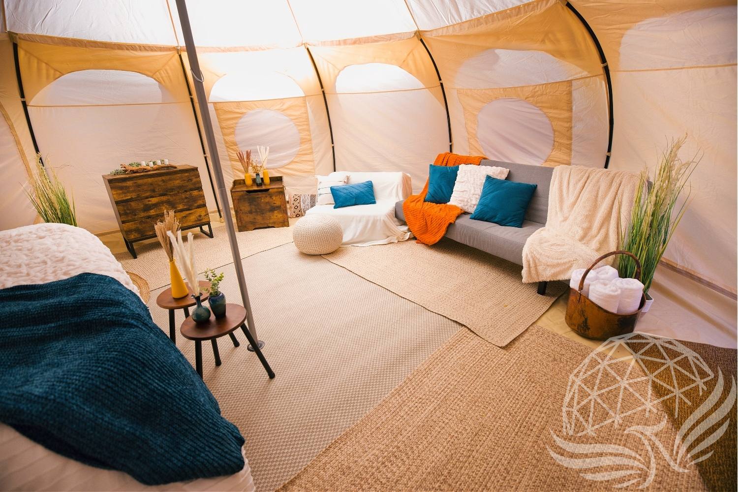 Glamping Canvas Tents | Phoenix Domes