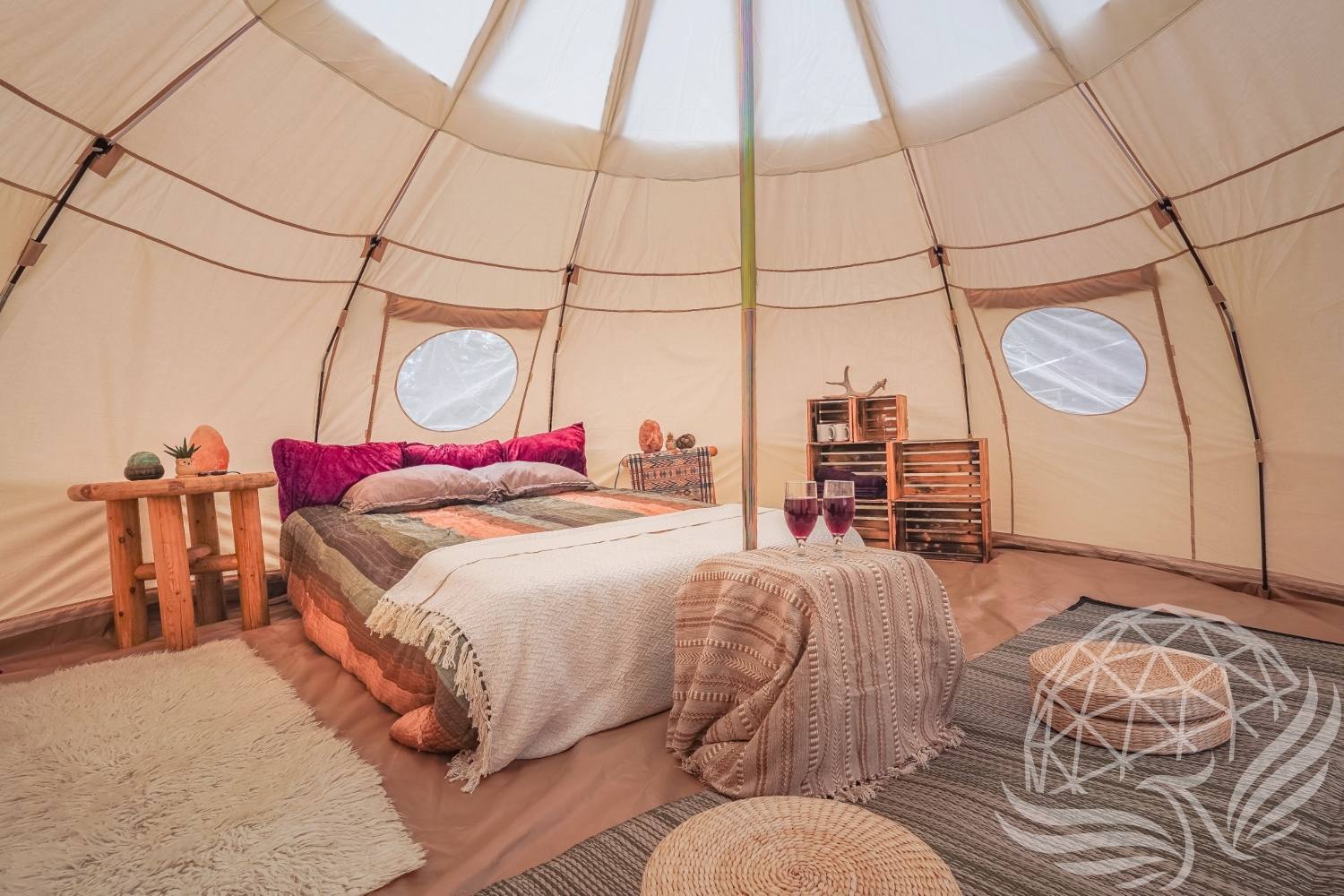 Glamping Canvas Tents | Phoenix Domes