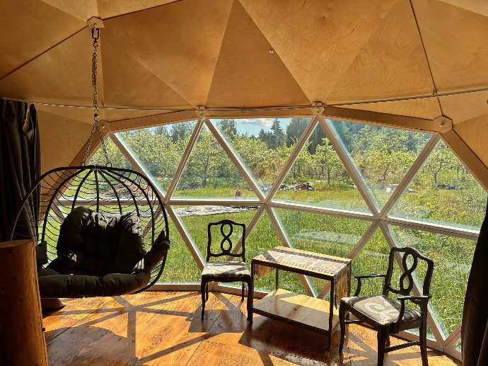 Hybrid Glass/PVC Domes | Phoenix Domes