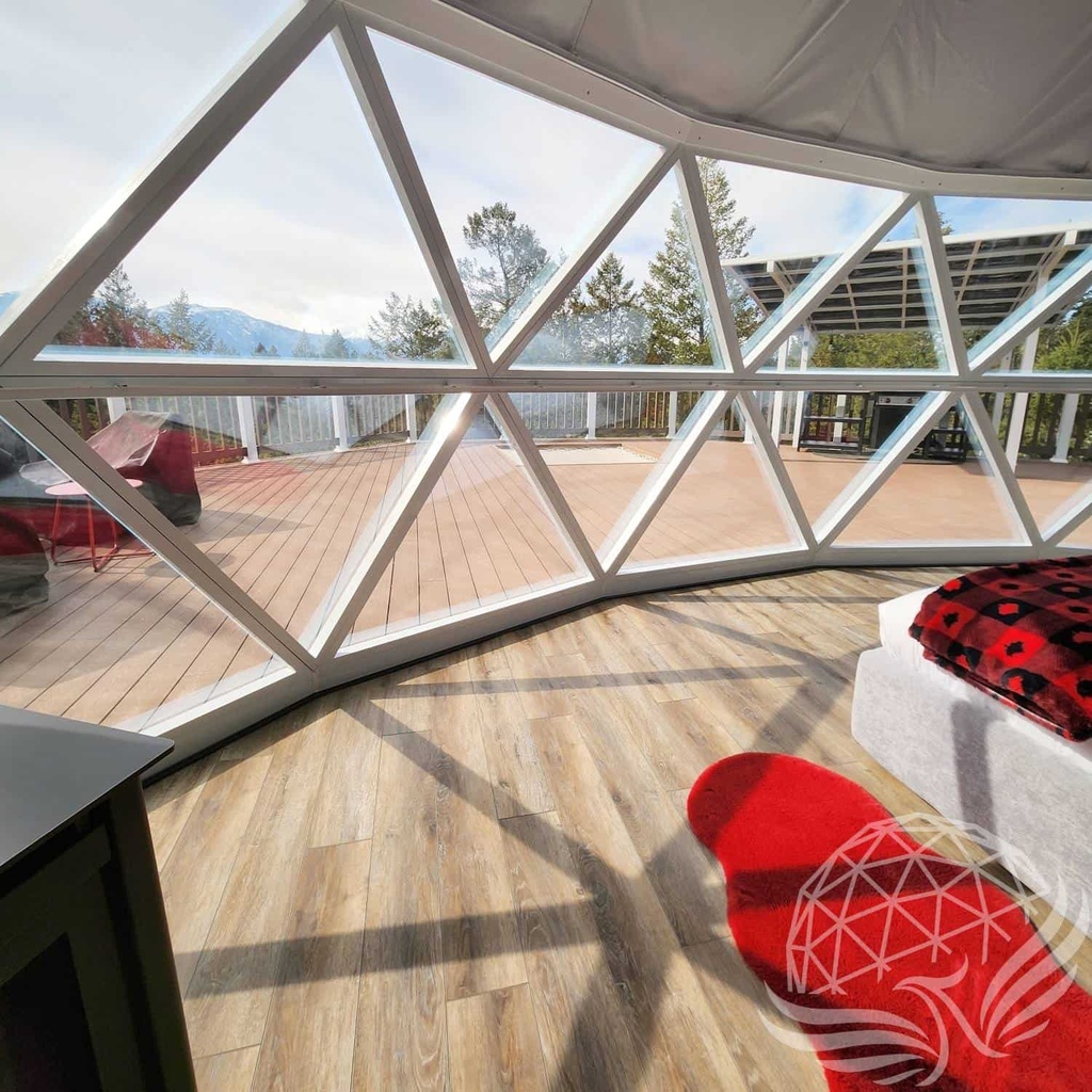 Hybrid Glass Panorama Window Upgrade | Phoenix Domes