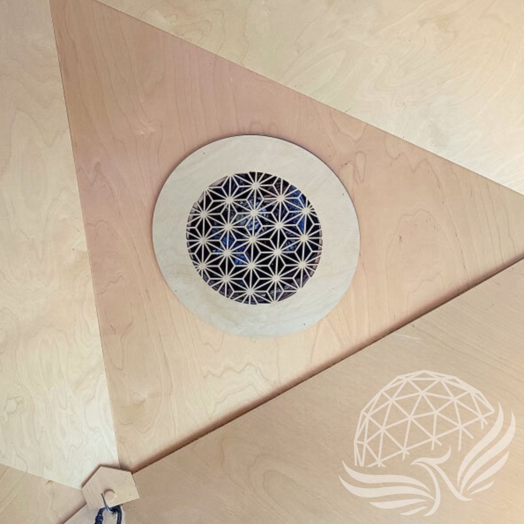 Laser Cut Solar Fan Cover | Phoenix Domes